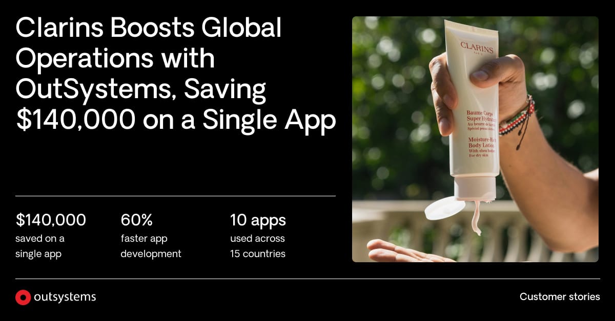 Clarins Boosts Global Operations with Low-Code | OutSystems