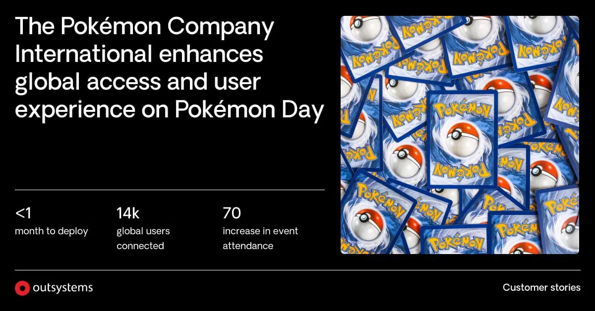 The Pokémon Company International Builds Digital Event Locator | OutSystems