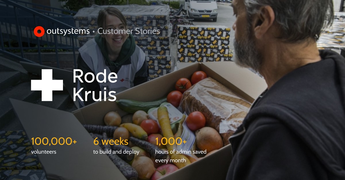 Red Cross Netherlands Scales Volunteerism | OutSystems