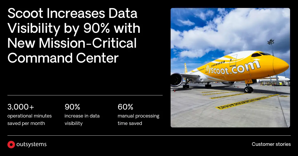 Scoot Boosts Visibility with Disruption Management System | OutSystems