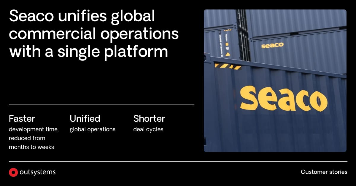 Seaco Streamlines Global Operations | OutSystems