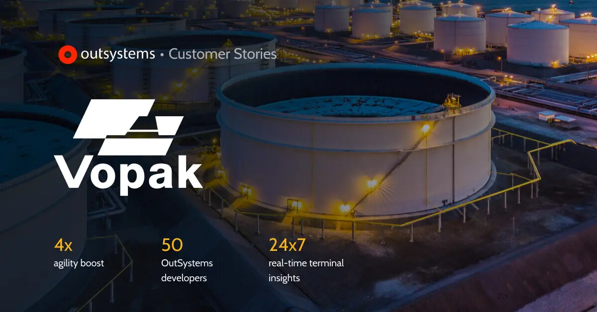 Vopak Gains 4x Agility Boost by Escaping ERP Lock-in | OutSystems