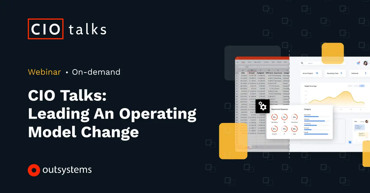 Leading an operating model change | OutSystems