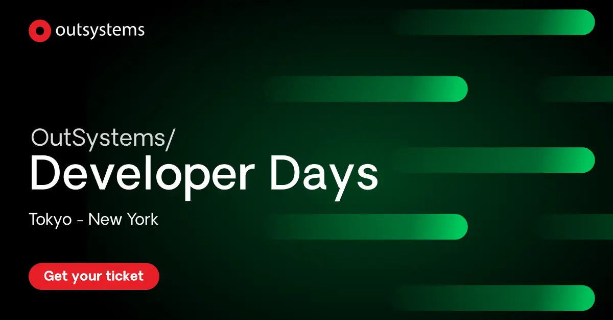 Developer Days: Empowering Tech & Community | OutSystems