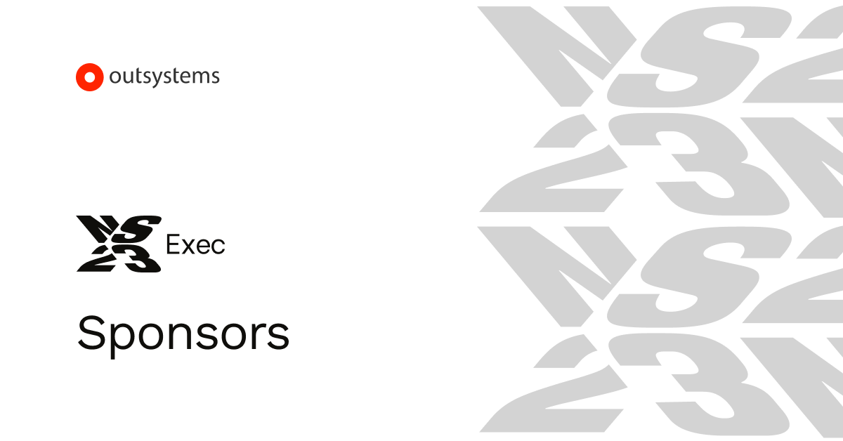 Sponsors | NextStep Exec Singapore | OutSystems