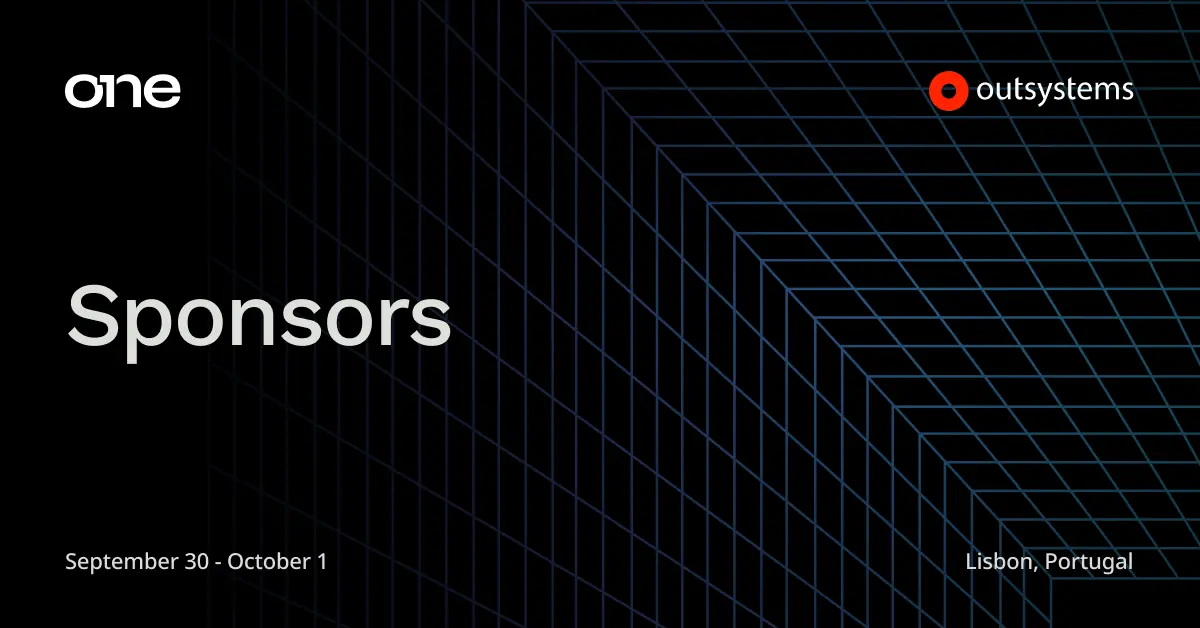 Sponsors: Global ONE Conference 2025 | OutSystems