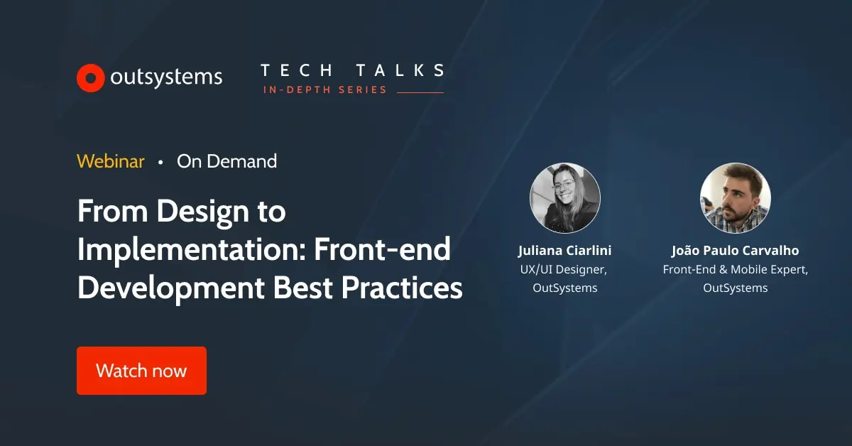 Front-end Development Best Practices | OutSystems