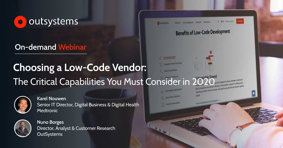 How to Choose a Low-Code Vendor | OutSystems