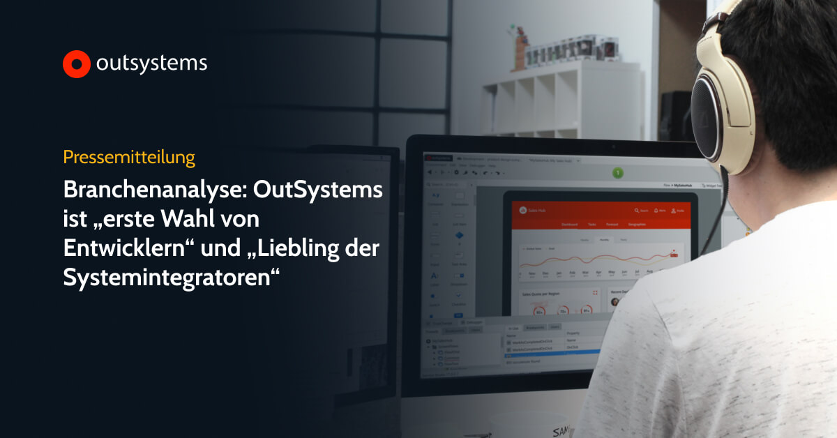 Branchenanalyse: OutSystems ist „erste Wahl von Entwicklern“ und ...