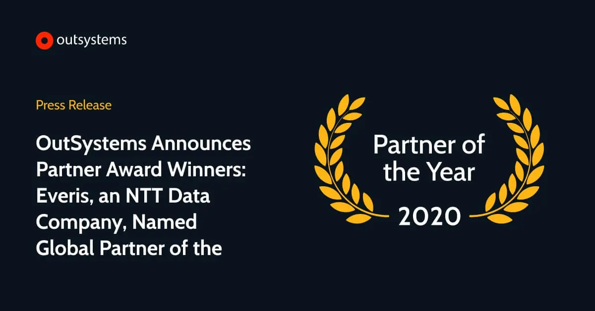 OutSystems Announces its 2020 Partner Award Winners | OutSystems