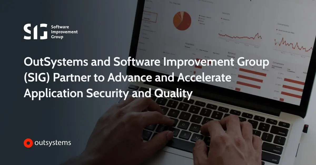 Partnership with SIG Accelerates App Security | OutSystems