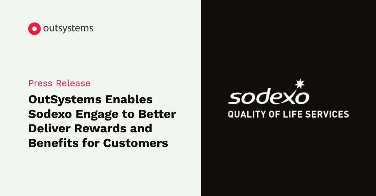 Sodexo Develops a Public Sector Platform | OutSystems