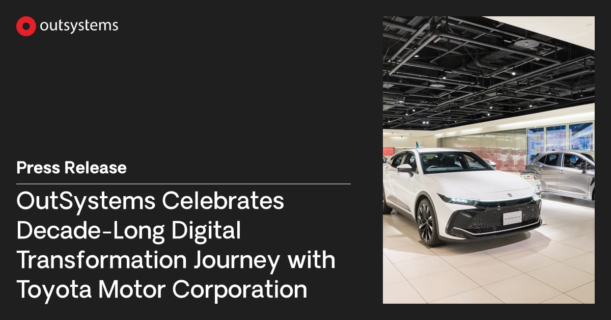 Toyota's Digital Transformation with OutSystems | OutSystems