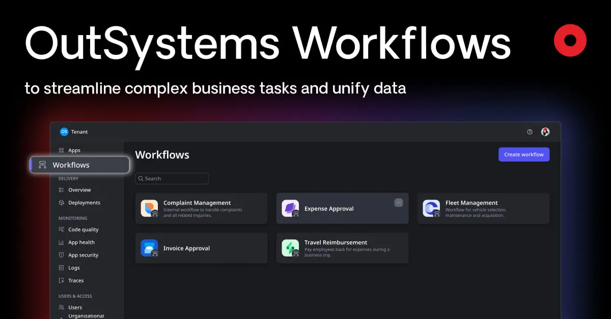 Outsystems Simplifies Workflows With New Tool Outsystems