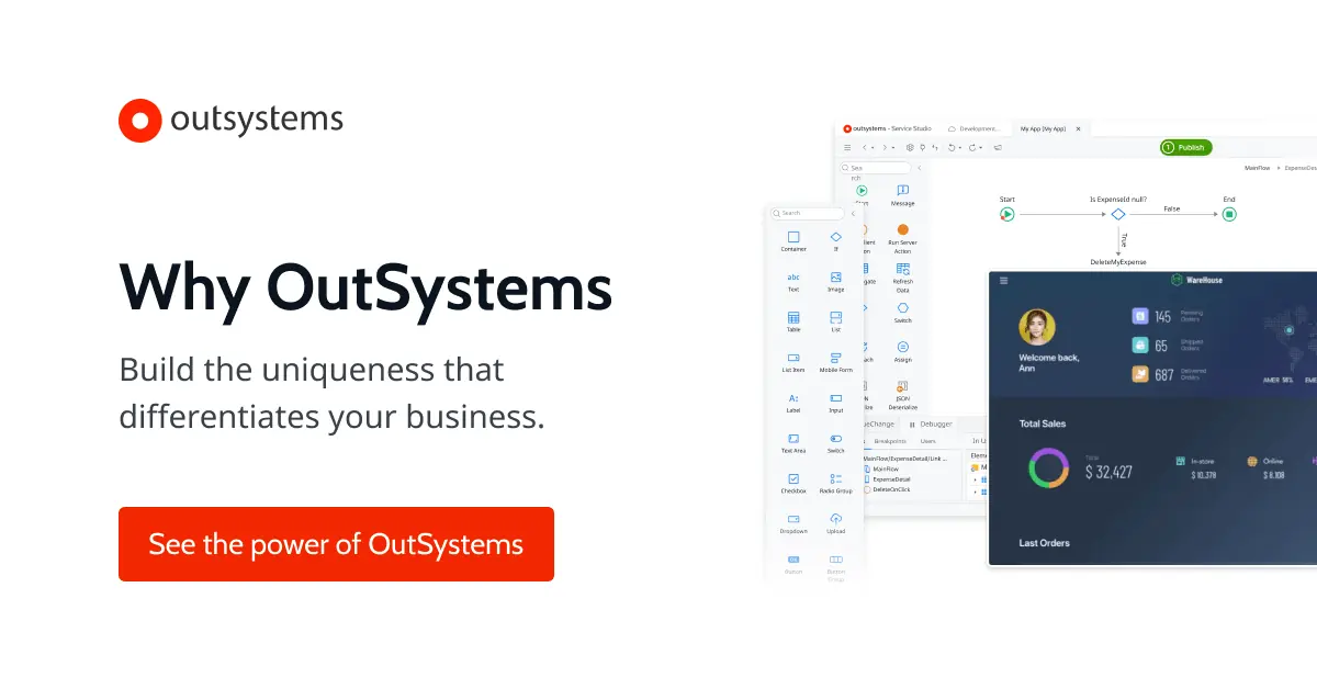 Why Outsystems For Low Code Development Outsystems