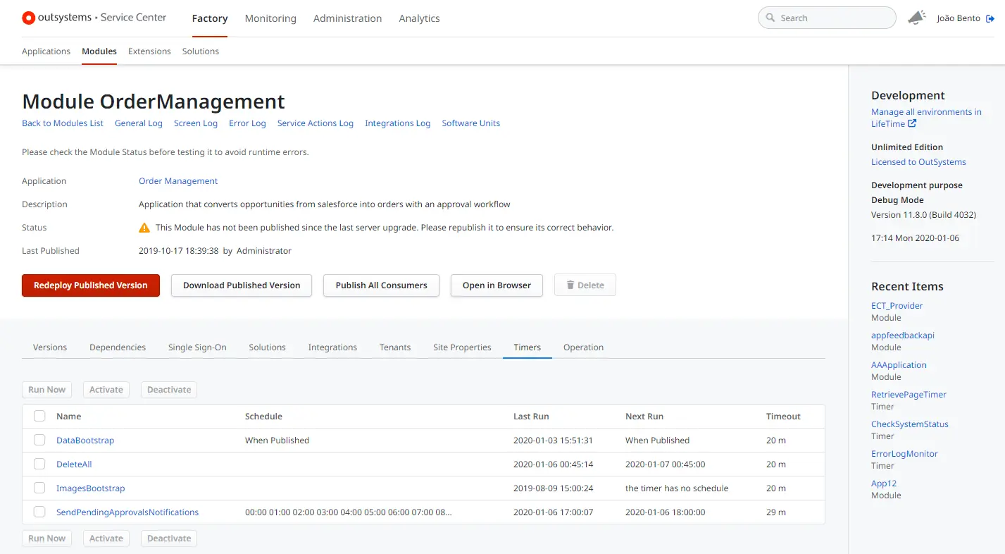 Configuration Management For Outsystems Applications Evaluation Guide
