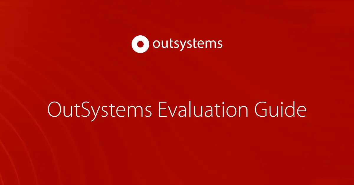 Extending With Custom Code Evaluation Guide Outsystems