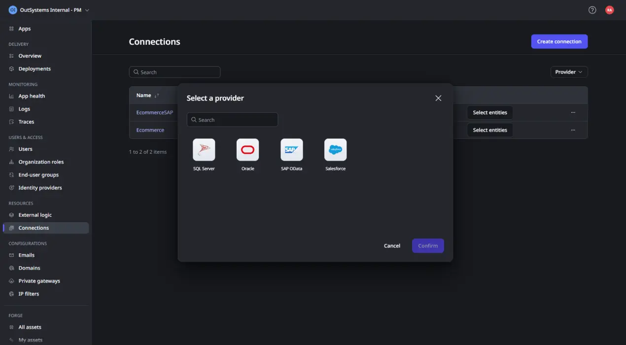Data Fabric Solutions for Data Management | OutSystems
