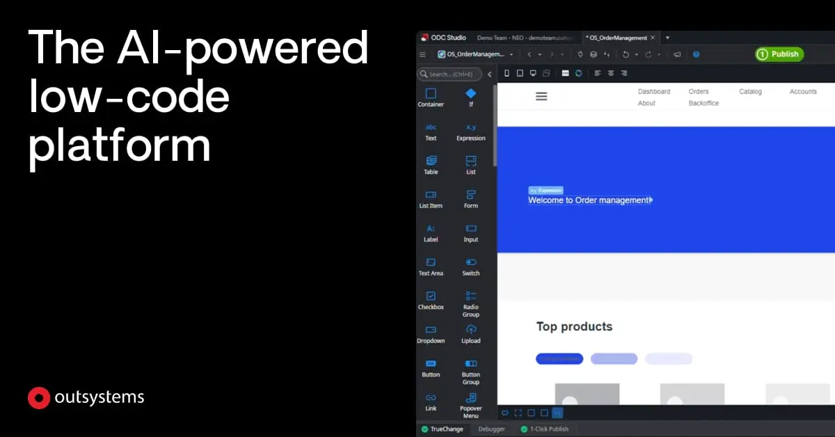 Low Code Development Platform | Build Better and Faster | OutSystems