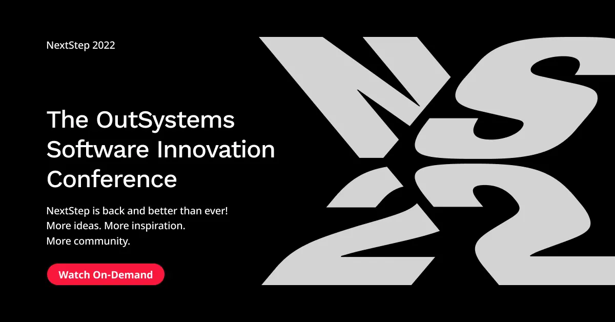NextStep 2022: The Future of Software | OutSystems