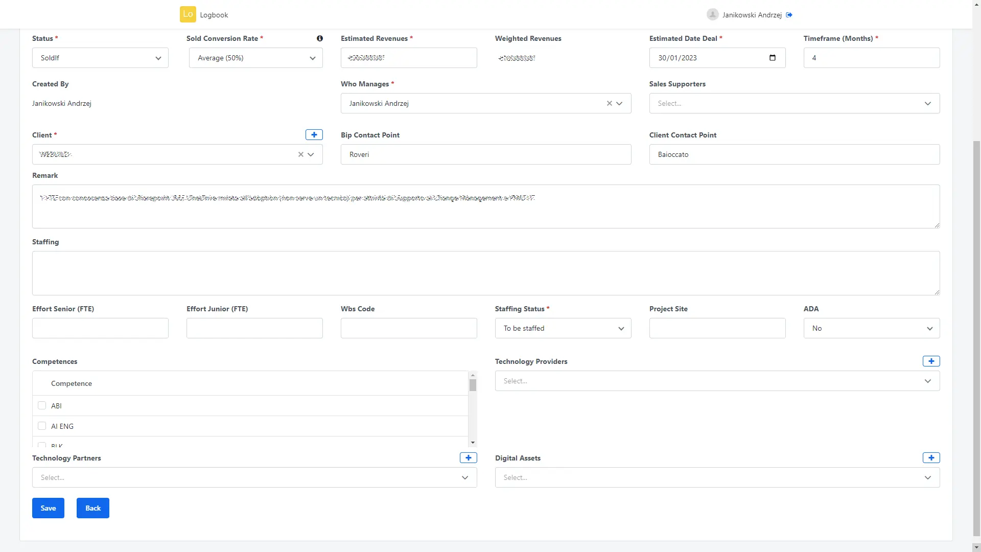 Logbook by BIP Group | OutSystems