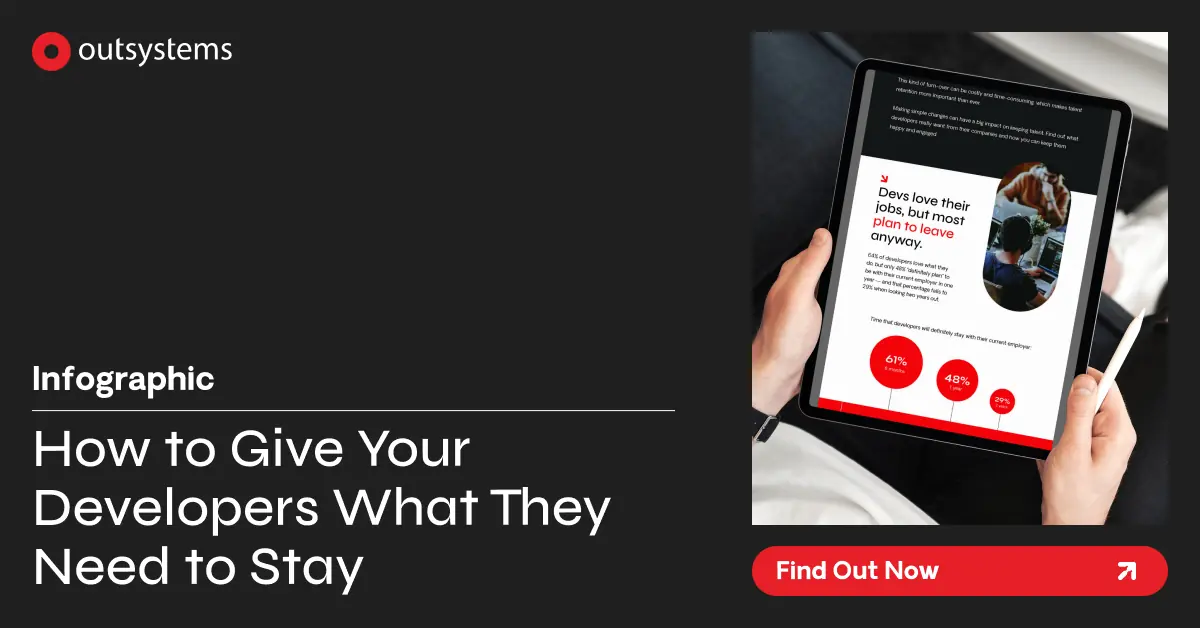 Developer Shortage: How to Make Developers Stay | OutSystems