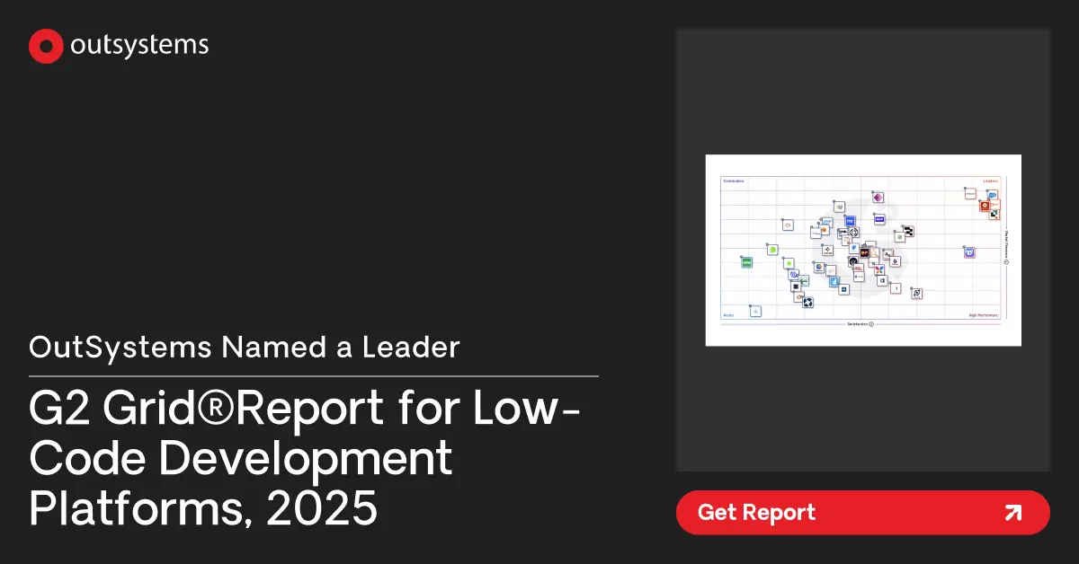 G2 Grid®Report for Low-Code Development Platforms, 2025 | OutSystems