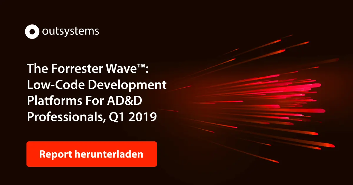 Low-Code Development Platforms - Forrester Wave | OutSystems