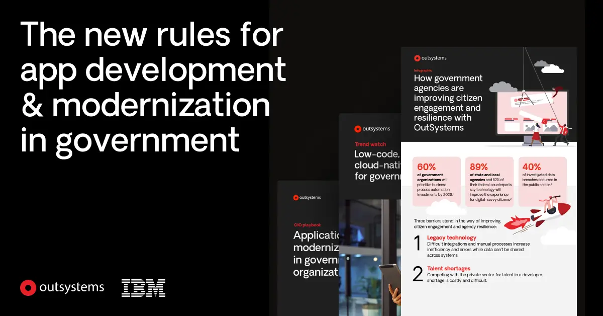 Low-Code Resources for Government Transformation | OutSystems