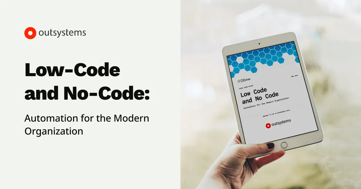 Low-Code and No-Code 2022 Trend Report | OutSystems