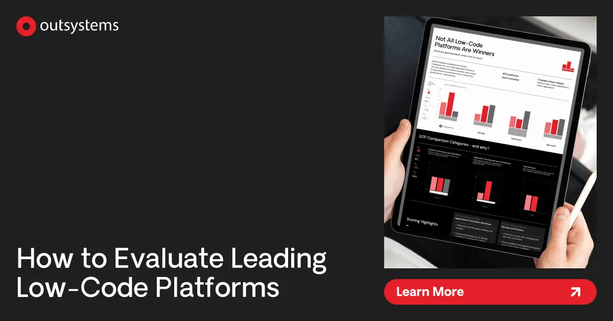 The Ultimate Comparison for Low-Code Platforms | OutSystems