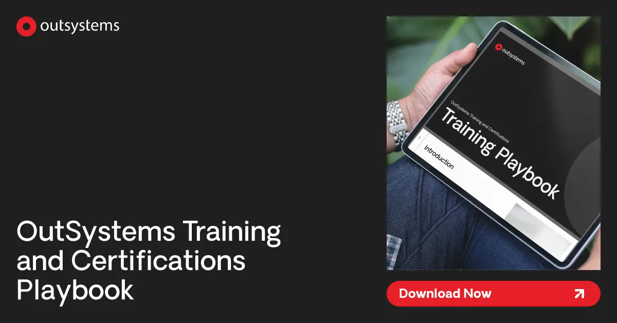 OutSystems Training and Certification Playbook | OutSystems