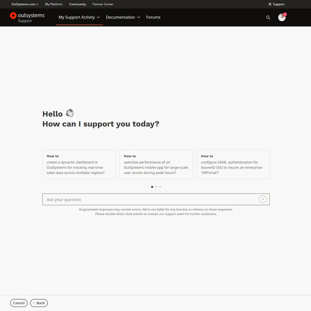 AI Applications for Smarter App Creation | OutSystems