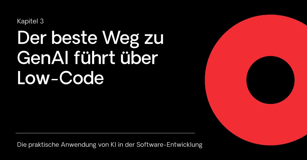 Die Verwendung von Low-Code-Technologie für GenAI-Apps | OutSystems