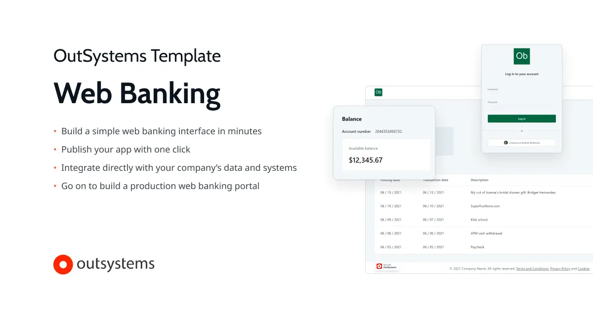 Digital Banking Platform: Quick, Reliable & Secure | OutSystems