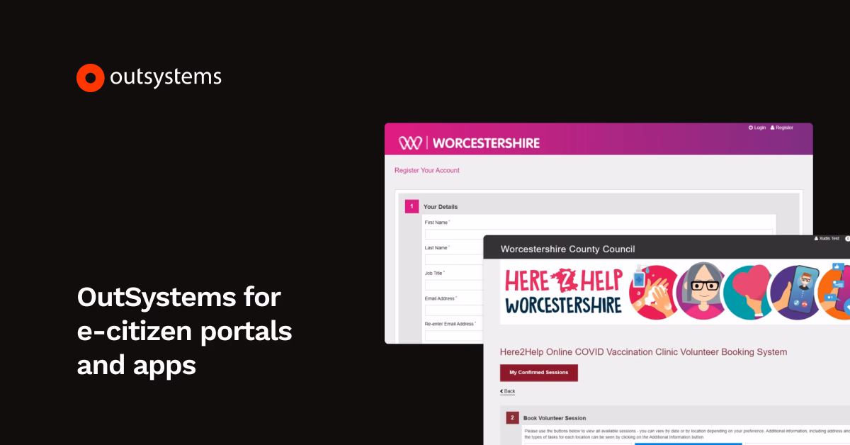 Build Customized E-citizen Apps and Portals | OutSystems