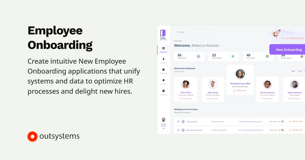 New Employee Onboarding Applications | OutSystems