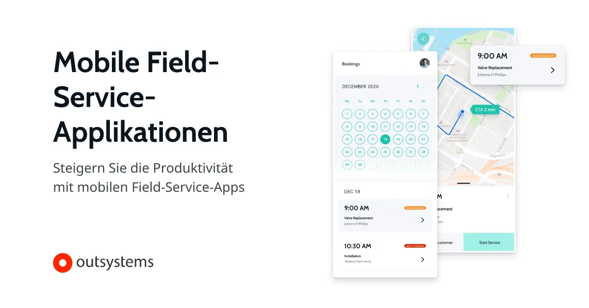 Mobile Field-Service-Apps für gesteigerte Produktivität | OutSystems