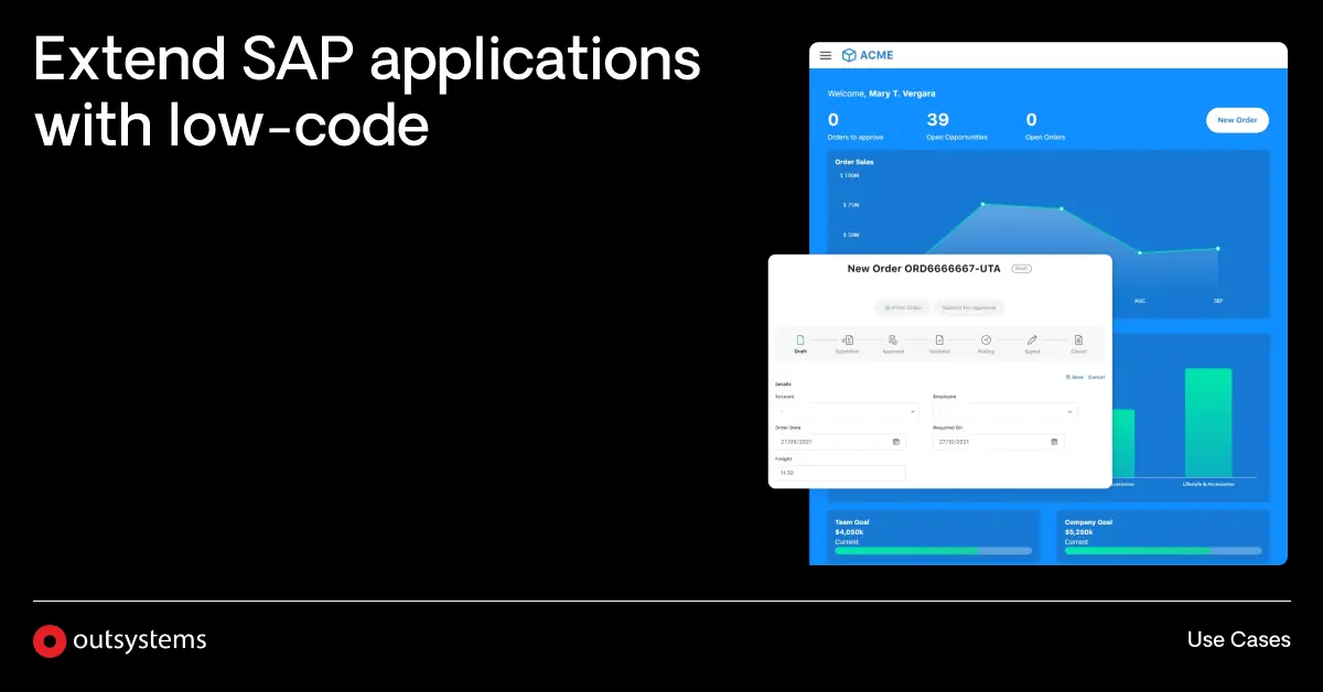 Optimize SAP Capabilities with Low-Code | OutSystems