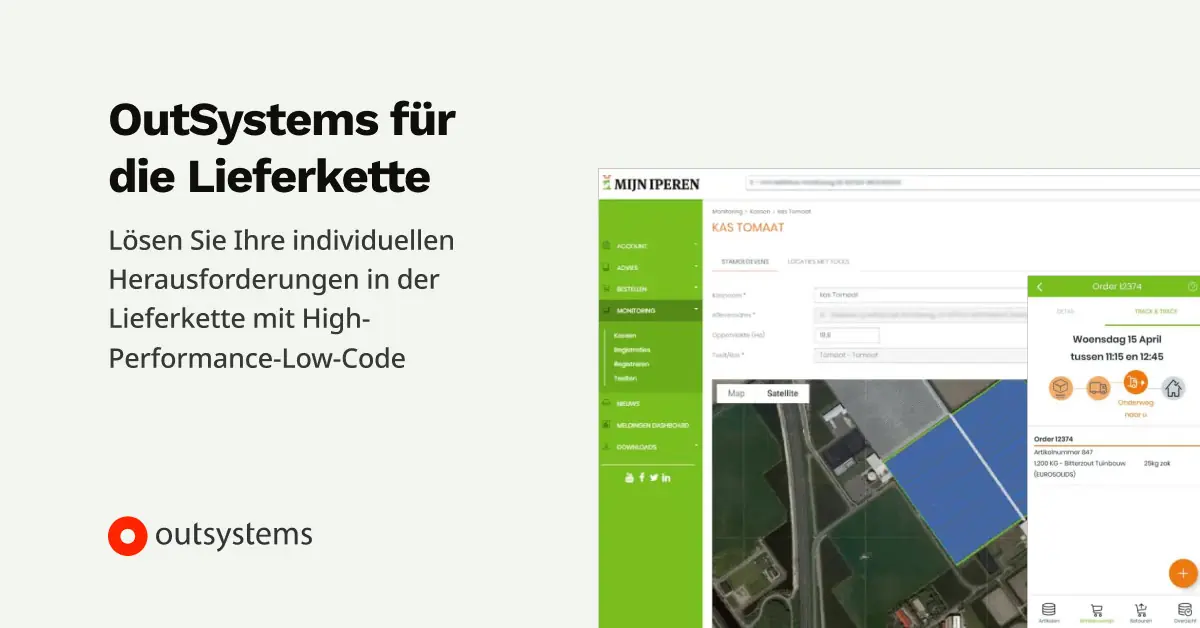 OutSystems für Supply Chain Operations | OutSystems