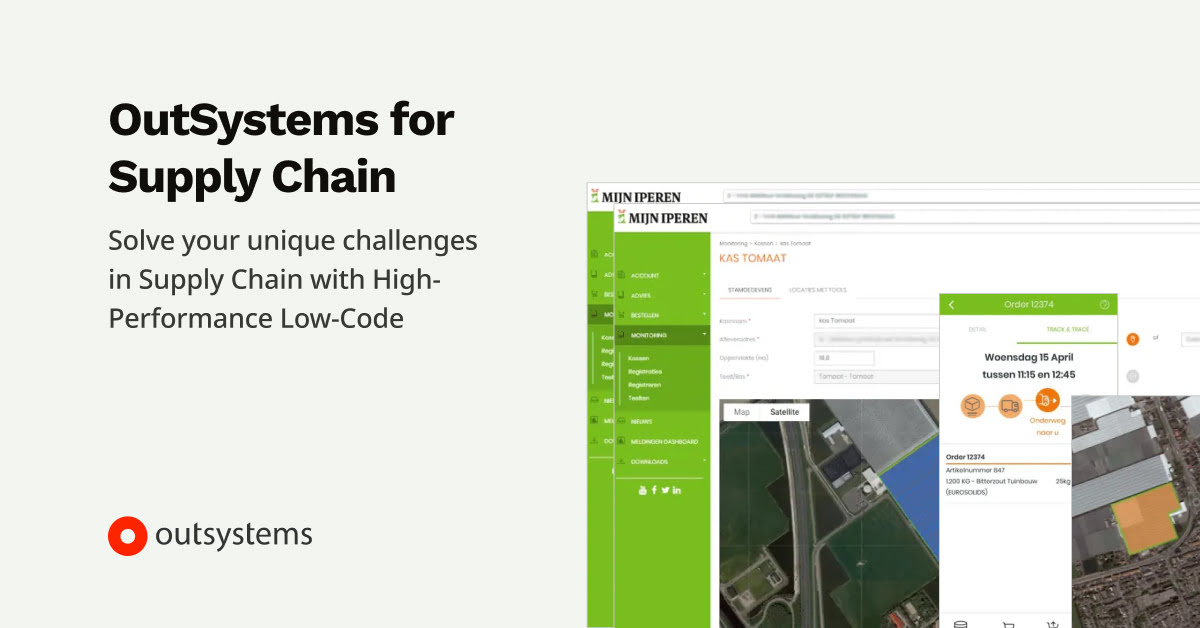Custom Systems for Supply Chain Operations | OutSystems