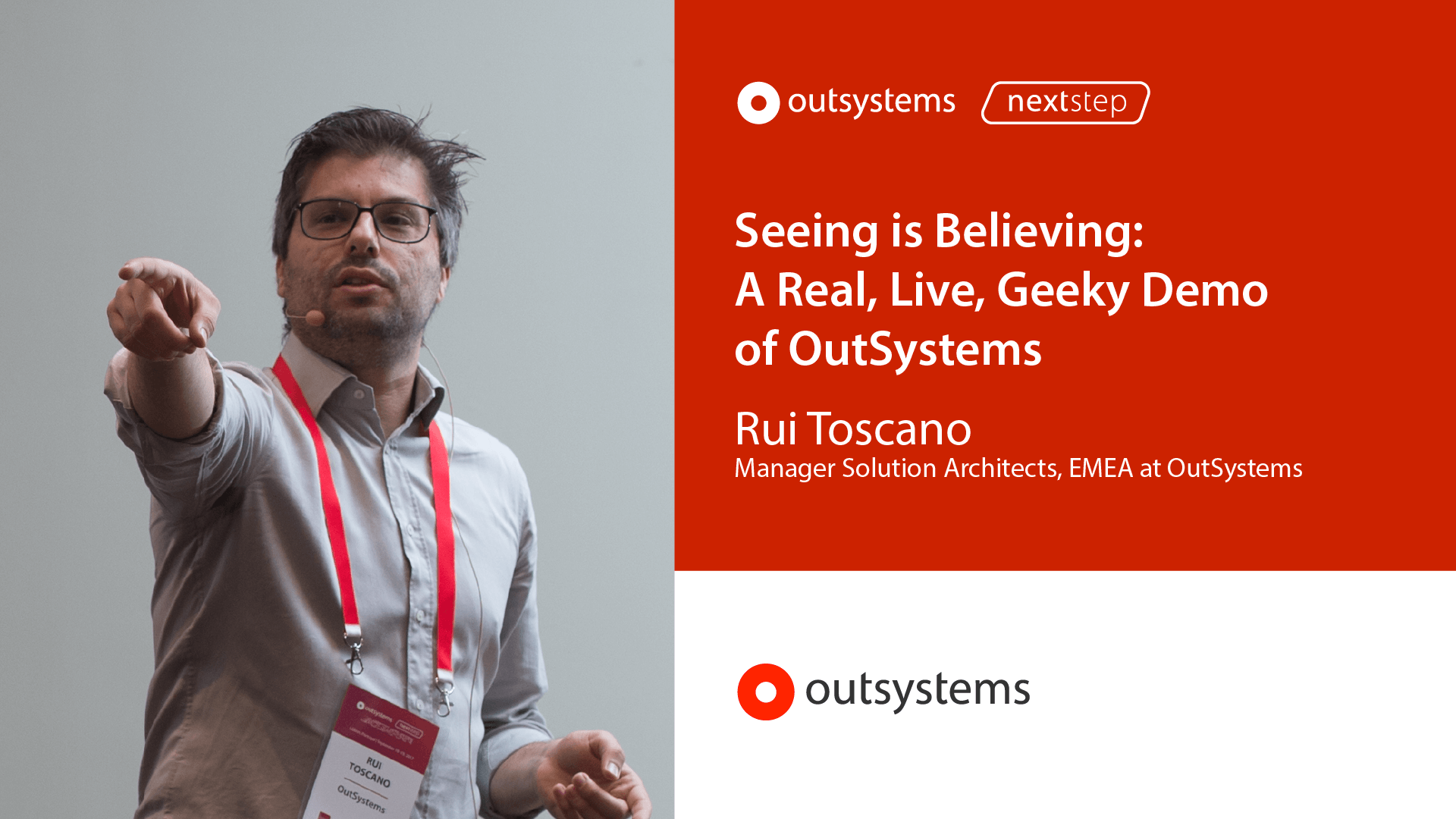Seeing is Believing: A Live Demo of OutSystems | OutSystems