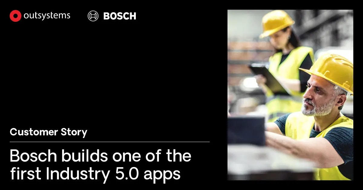 Bosch Delivers AIoT Solution | OutSystems