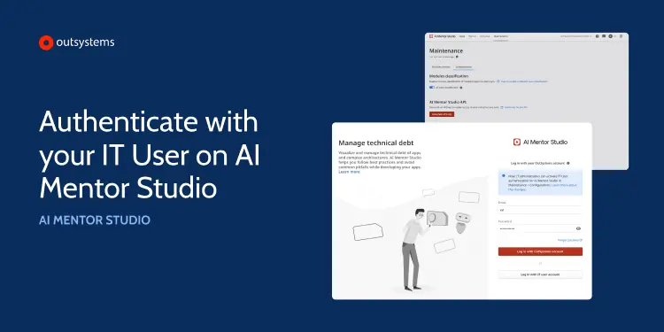 AI Mentor StudioでITユーザー認証が可能に | OutSystems AI Mentor StudioでITユーザー認証が可能に | OutSystems