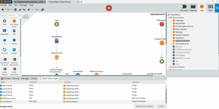 Copy Structures and Paste as Parameters | OutSystems
