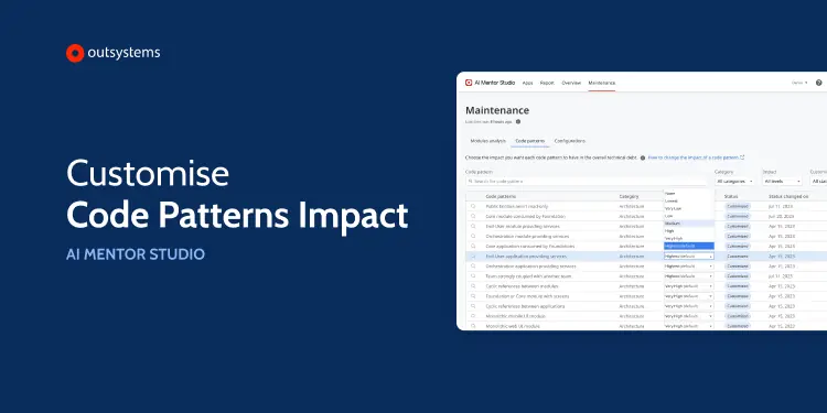 Adjusting AI Mentor Studio Code Patterns | OutSystems