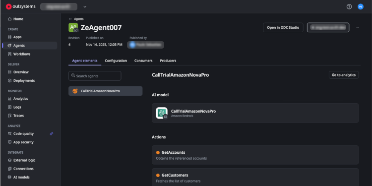 Gain Clear Visibility and Control with the New Agents Console | OutSystems