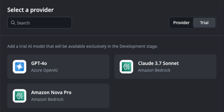 ODCに新たなAIモデルが登場: Claude 3.7 SonnetとAmazon Novaが使用可能に | OutSystems