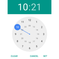 Time Picker Mobile - Overview | OutSystems