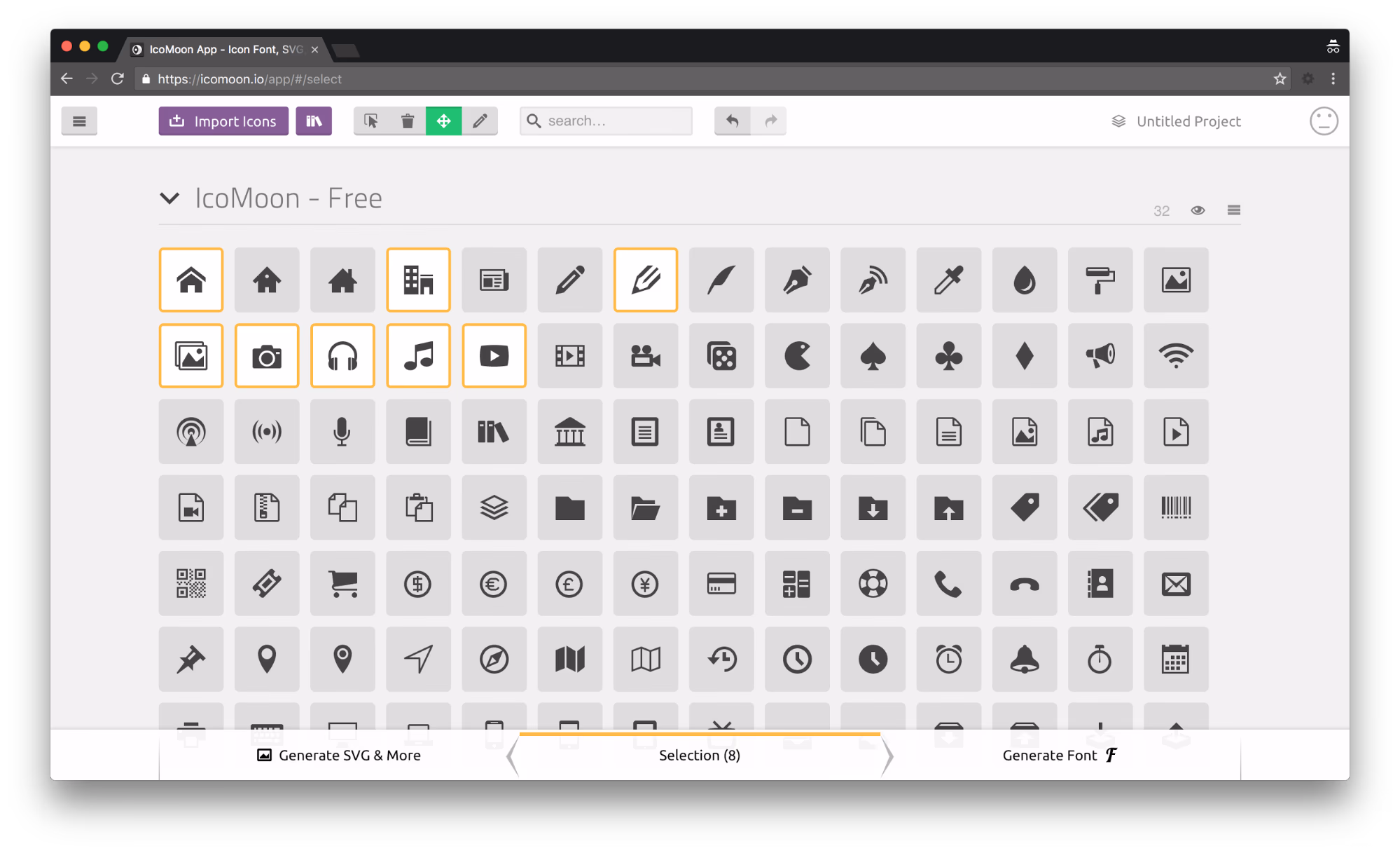 How to Use Custom Icon Fonts in the OutSystems IDE